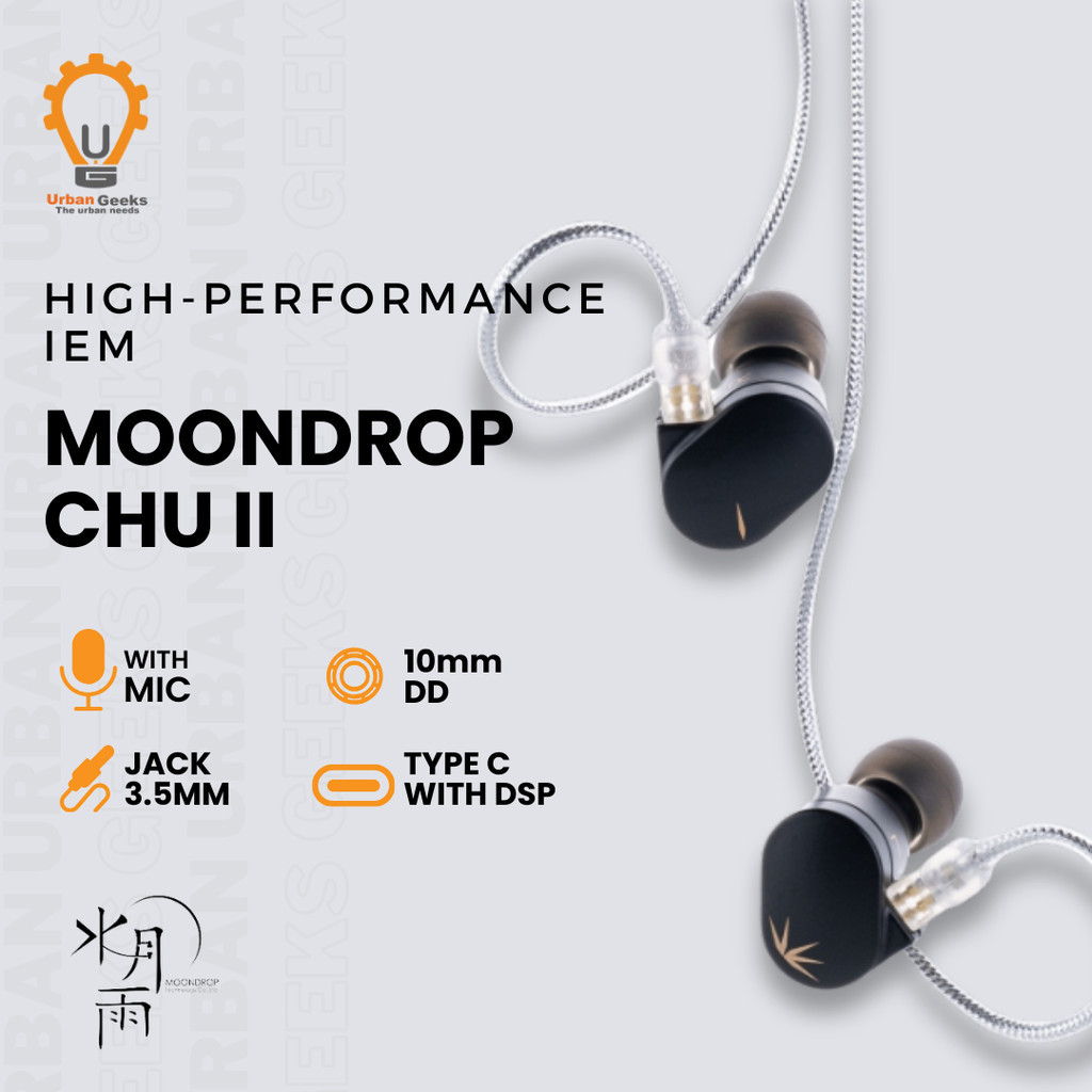 Jual Moondrop CHU 2 DSP In Ear Monitor Earphone With DSP Type-C Plug | Shopee Indonesia