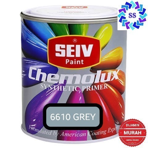 Jual CAT KAYU/BESI SEIV CHEMOLUX PRIMER 6610 GREY (CAT DASAR) | Shopee ...