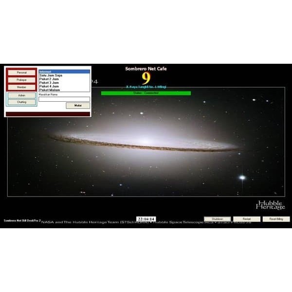 Jual Software Billing warnet Sombrero Net Bill Deskpro 2 - Final | Shopee Indonesia