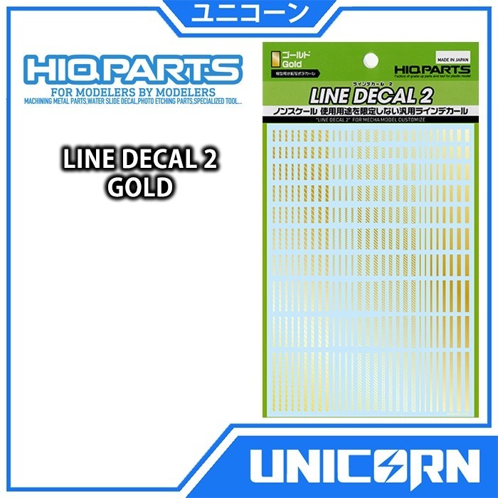 Jual Water Decals Line Gold Series 2 Decal Garis [HIQPARTS Japan ...
