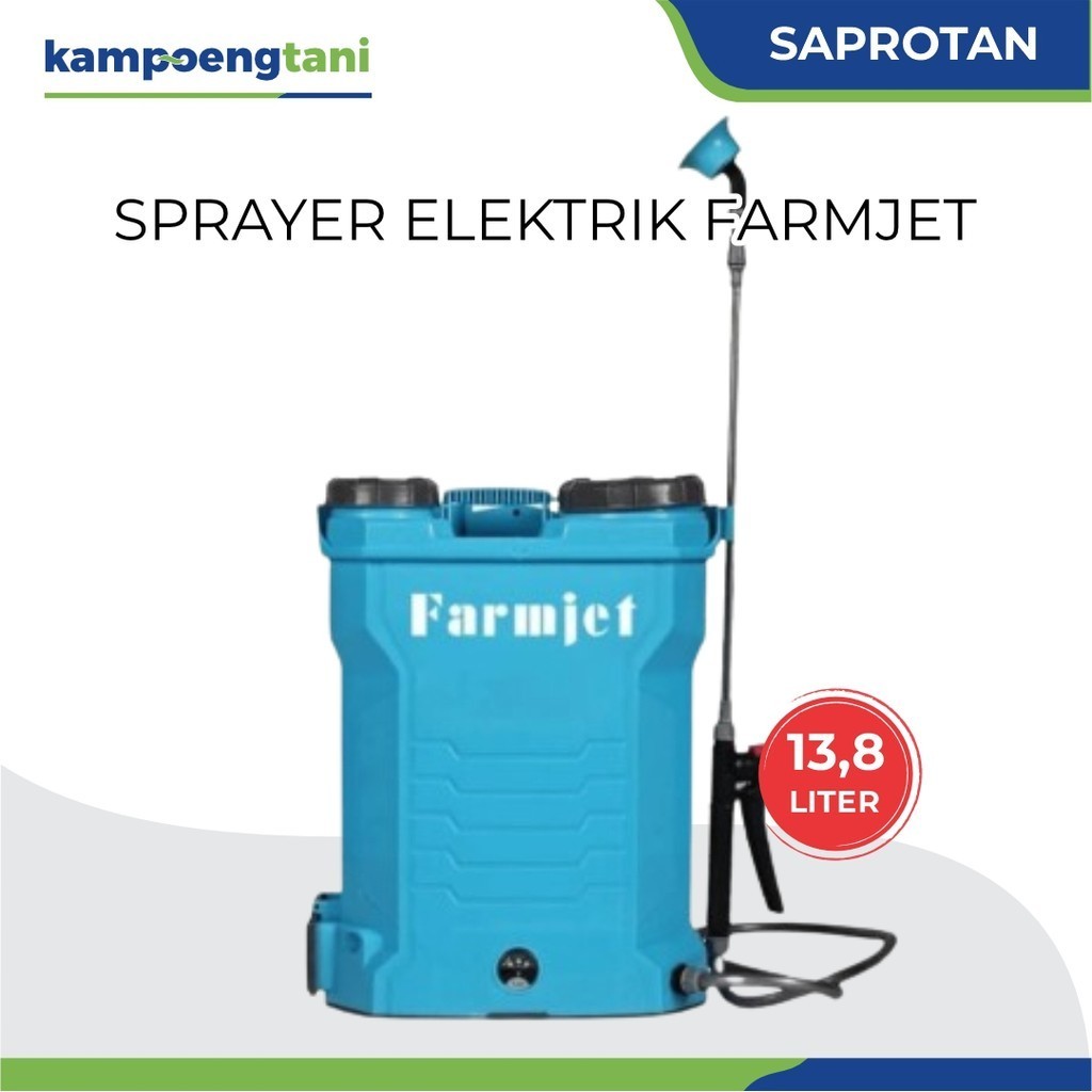 Jual Sprayer Elektrik Farmjet 13,8 Liter Tangki Sprayer Alat Semprot ...