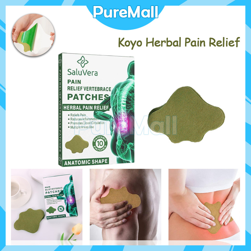 Jual Koyo Herbal Pinggang Tulang Belakang Isi 10 Pads / Herbal Pain ...