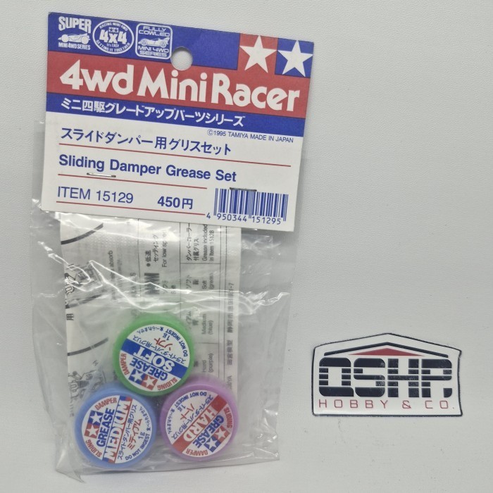 Jual Tamiya 15129 - Sliding damper grease set | Shopee Indonesia