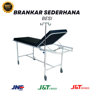 Jual BRANKAR DORONG SEDERHANA BESI || BRANKAR DORONG PASIEN RUMAH SAKIT ...