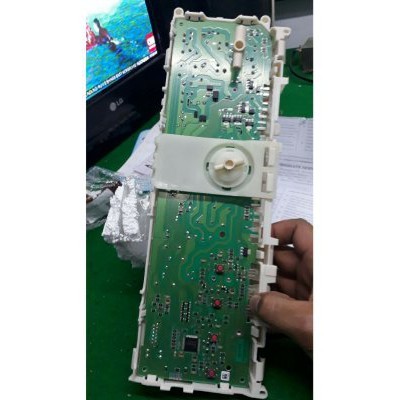 Jual MODUL PCB MESIN CUCI 4 TOMBOL FRONT LOADING SHARP MODEL ES-FL1080S ...