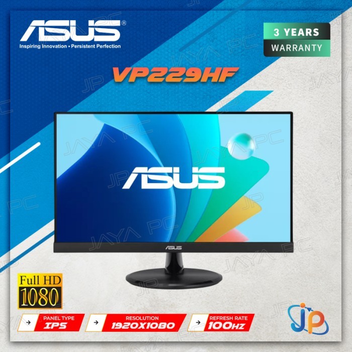 Jual Monitor ASUS LED IPS VP229HF - Full HD 22" Inch | Shopee Indonesia