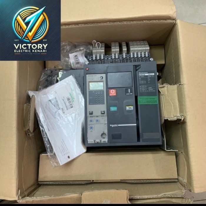 Jual ACB NT06H2 3P 630A KOMPLIT MOTORIZED SCHNEIDER ORIGINAL ACB: Air ...