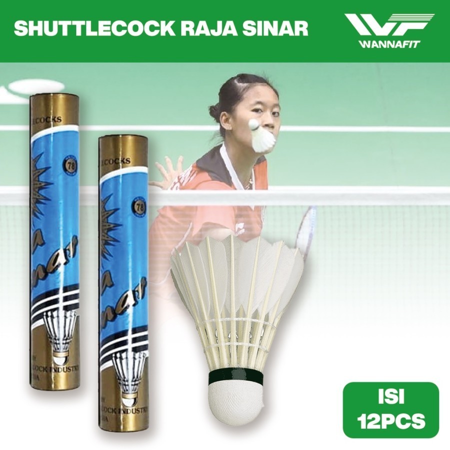 Jual Kok Badminton / Bulu Tangkis / Shuttlecock Raja Sinar kock ...