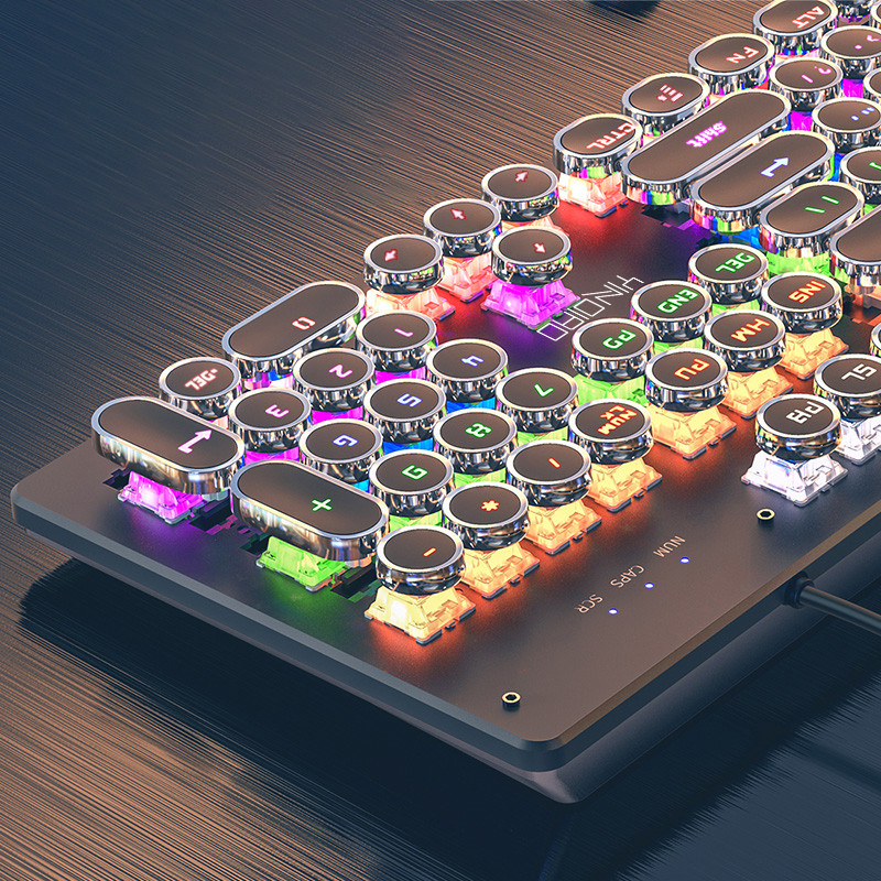 Jual Mechanical Keyboard Switches Gaming Wired Laptop Desktops Computer ...