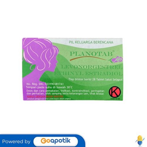 Jual Planotab Blister 28 Tablet | Shopee Indonesia