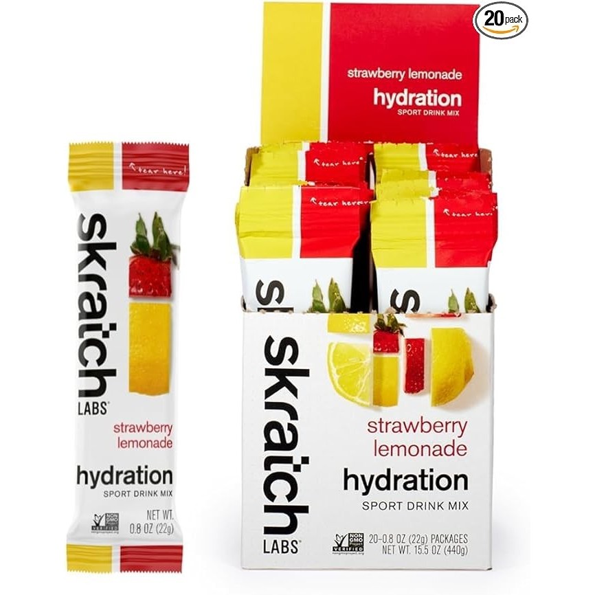 Jual Skratch Labs Hydration Packets Hydration Drink Mix, Strawberry ...