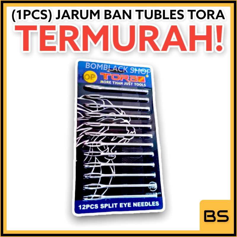 Jual TORA Jarum Ban Alat Tambal Ban Tubles Pasang Urat Cacing Karet Ban ...