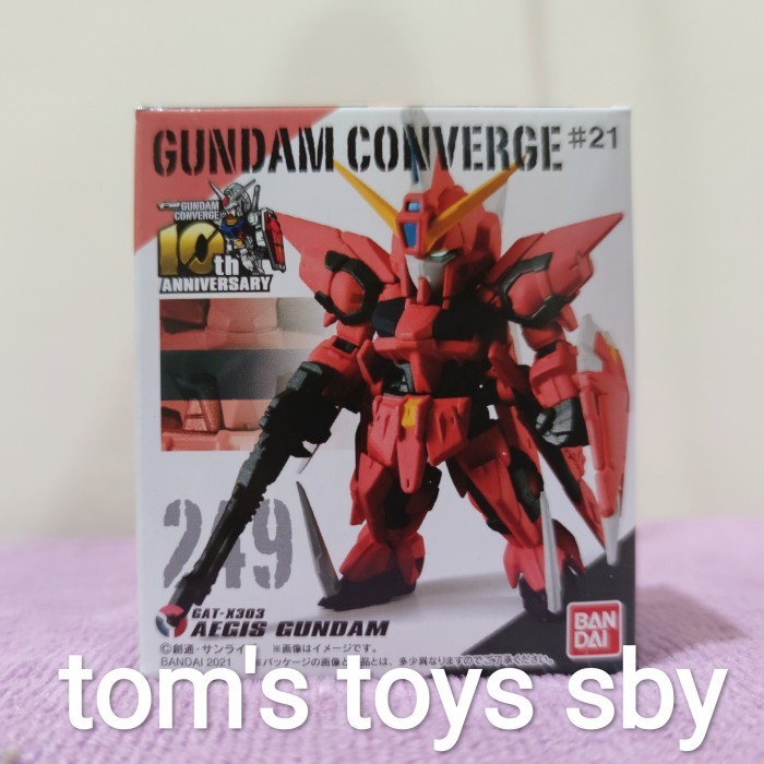 Jual Gundam Converge 249 Aegis Gundam (MISB ORI) Japan Ver | Shopee ...