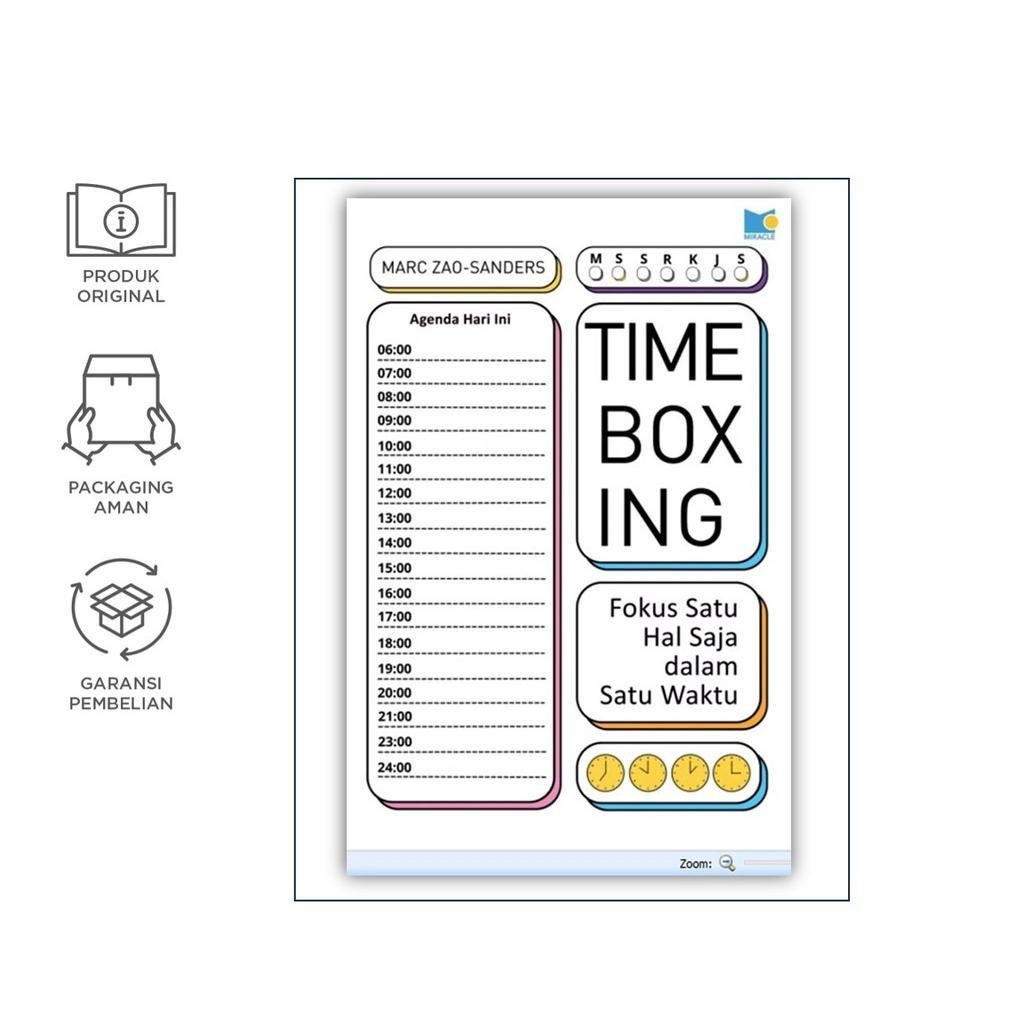 Jual Timeboxing ( Marc Zao-Sanders ) | Shopee Indonesia