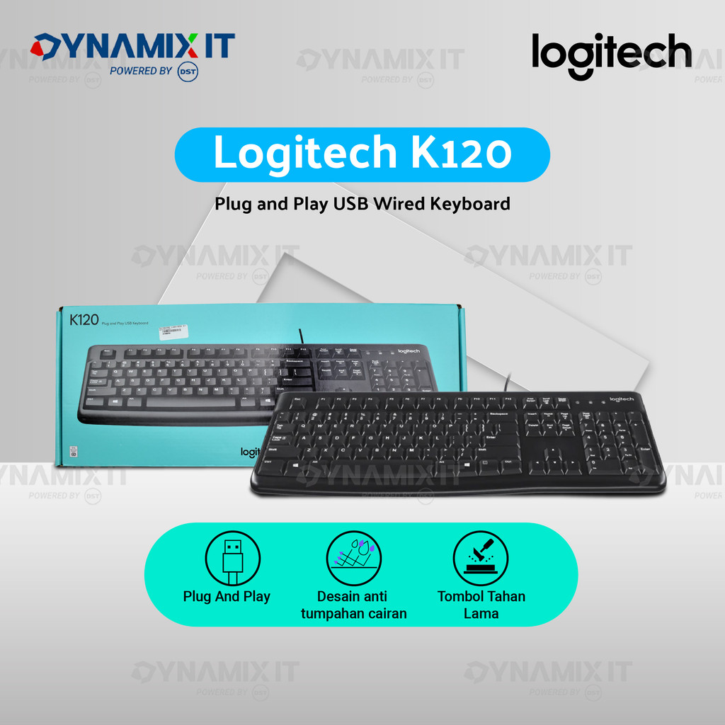 Jual Logitech K120 USB Keyboard | Shopee Indonesia