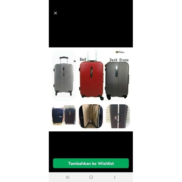 Jual koper fiber engsel uk 28 in | Shopee Indonesia