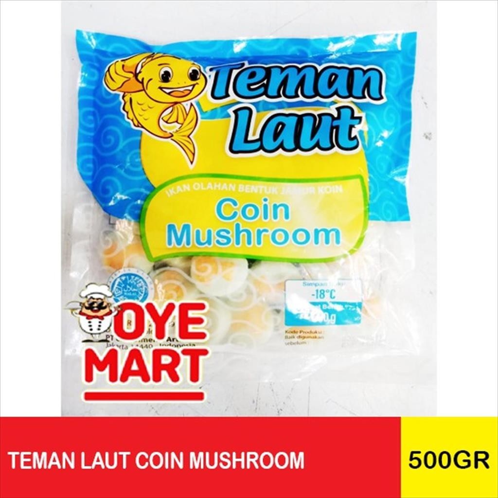Jual TEMAN LAUT COIN MUSHROOM 500GR / IKAN OLAHAN BENTUK KOIN | Shopee ...