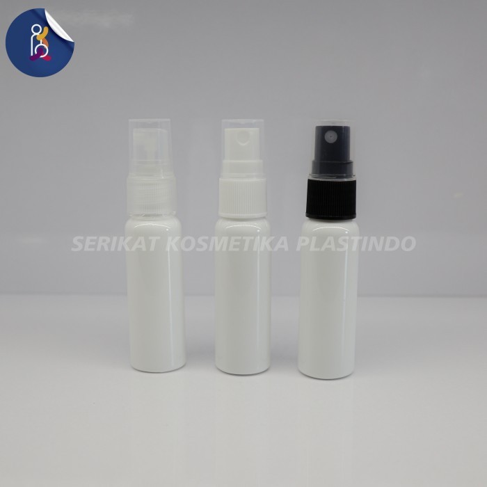 Jual BOTOL SPRAY 30ML PUTIH WHITE PLASTIK HITAM CLEAR PUTIH SEMPROT PET ...