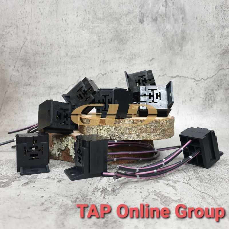 Jual SOCKET CABLE RELAY - SOKET RELAY KLAKSON & LAMPU GANDENG / SUSUN ...