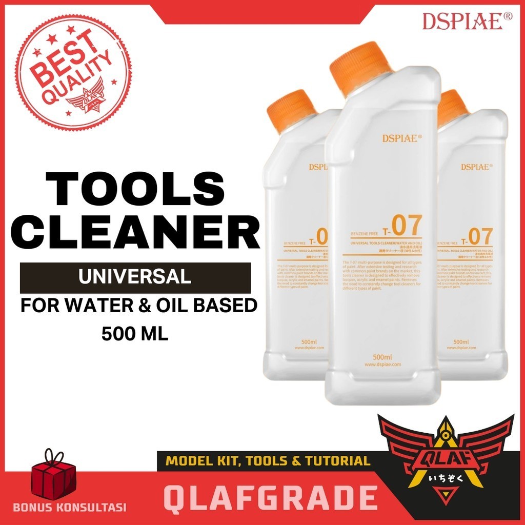 Jual Tools Cleaner Waterbased dan Oil Based 500ml DSPIAE T-07 | Shopee ...