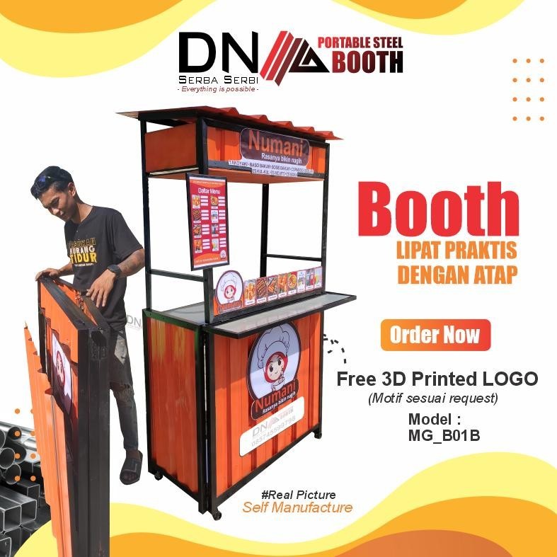 Jual Promo Ramadhan MG l Portable Container Booth dengan Atap [MURAH ...