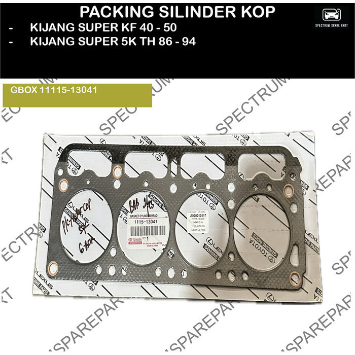Jual PAK SILINDER KOP PACKING SILINDER HEAD DEKSEL KIJANG SUPER KF 40 / 50 / 5K TH 86 - 94 GBOX ...