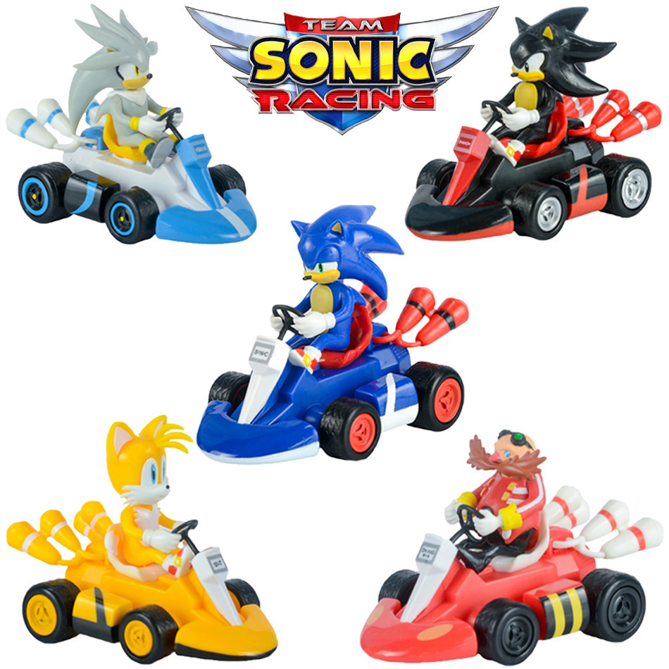 Jual Sonic Pull Back Car Miles Prower Tails Dr Eggman Shadow the ...