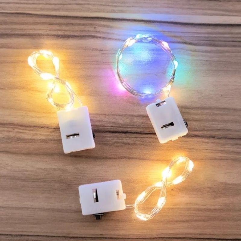Jual Lampu LED Tumblr Kawat Mini Fairy Lamps Wire Lamp Baterai | Shopee ...