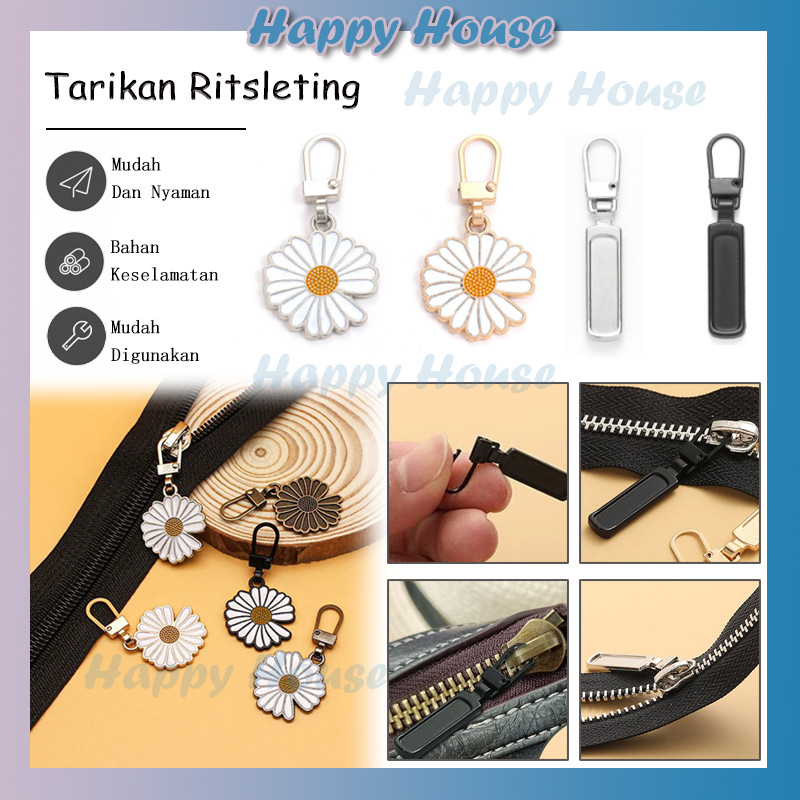 Jual Pengait Resleting Universal / Pengganti Zipper Rusak / Zipper ...