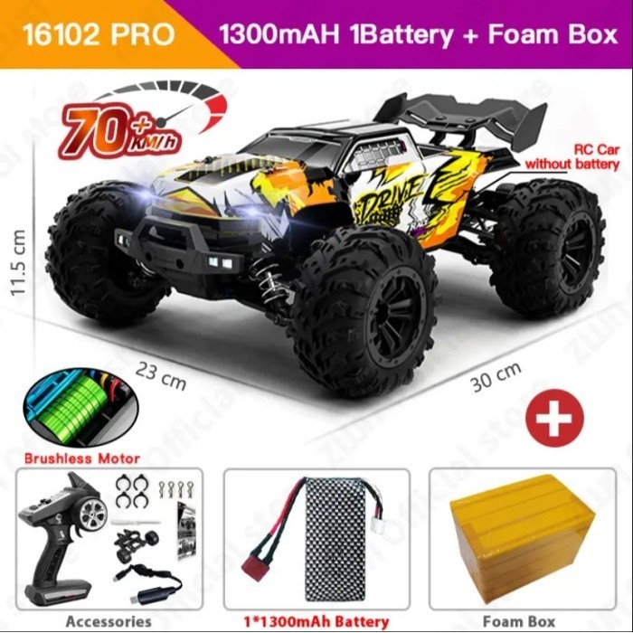 Jual RC Car SCY 16101 16102 Pro 2.4Ghz 4WD 1/16 Rc Speed Offroad Motor ...