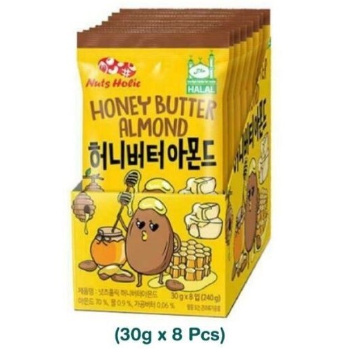 Jual NUTS HOLIC ALMOND HONEY BUTTER 240 GR (BOX) | Shopee Indonesia