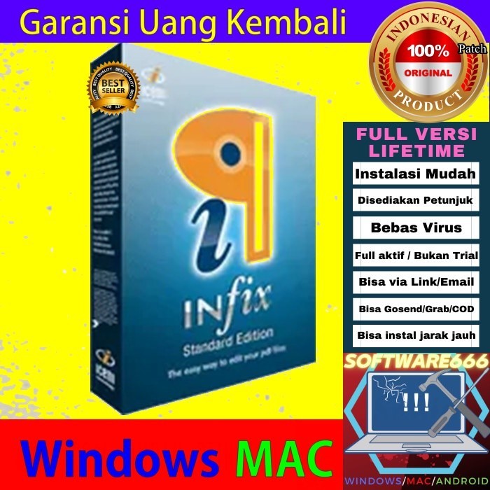 Jual Software Edit PDF: Infix PDF Editor Pro 7 [WIN] SOFTWARE - APLIKASI - PC | Shopee Indonesia