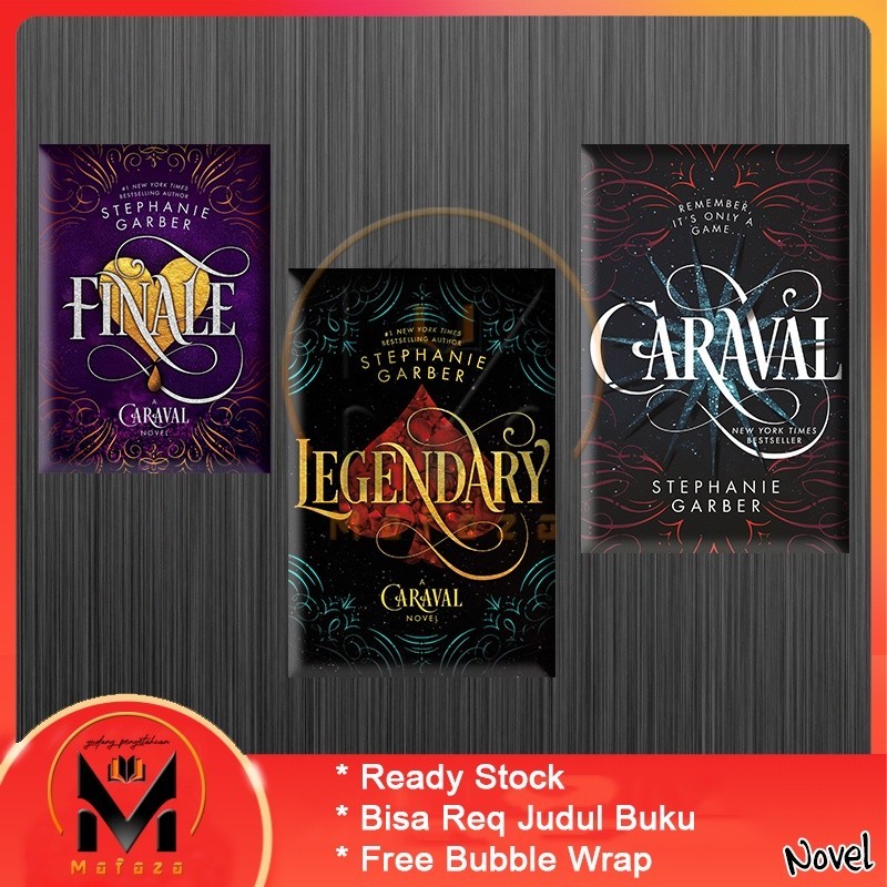 Jual Caraval, Legendary, Finale by Stephanie Garber | Shopee Indonesia