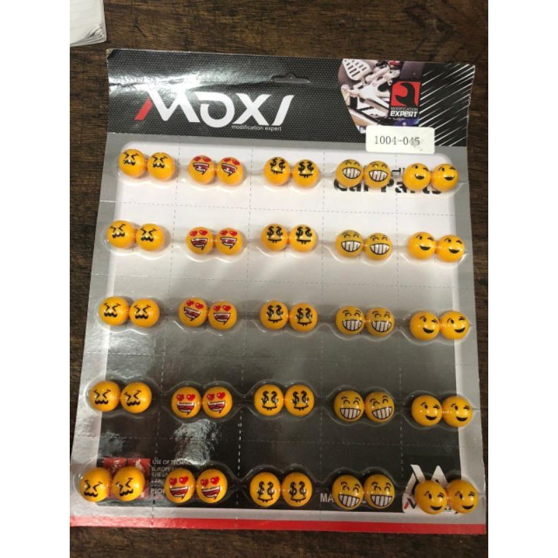 Jual [ FURMOTOR ] TUTUP PENTIL BULAT EMOTICON MOXI TUTUP PENTIL BAN ...