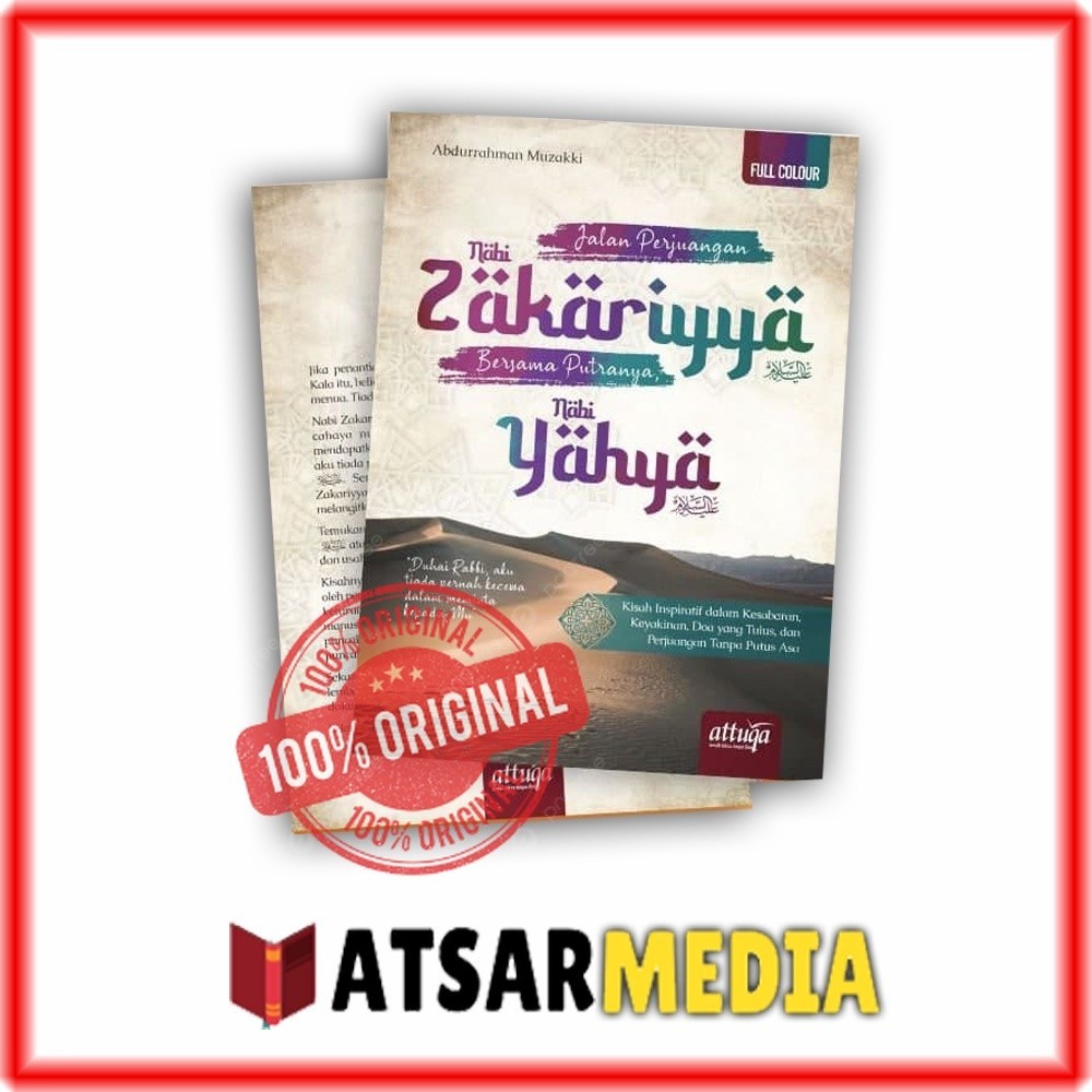 Jual Buku Kisah Nabi Zakariya dan Nabi Yahya Attuqa Zakariyya Zakaria | Shopee Indonesia
