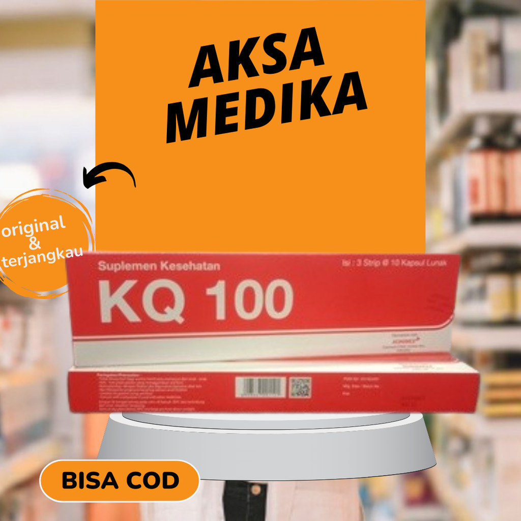Jual KQ 100 strip 10 kapsul -ORIGINALE -aksamedika | Shopee Indonesia