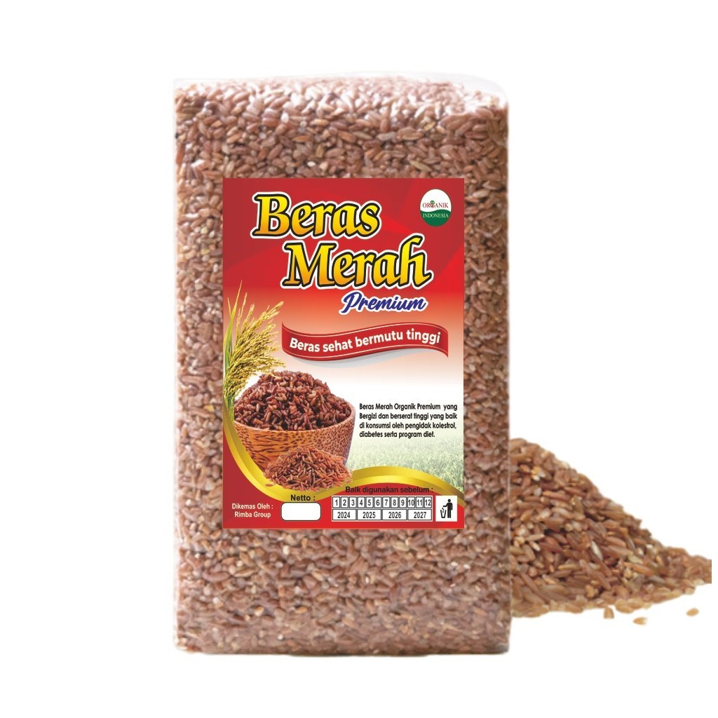 Jual Beras Merah Enak Premium, Empuk & Pulen FRESH dari Petani - 1kg ...