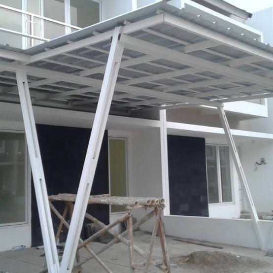 Jual Kanopi garasi baja ringan atap alderon minimalis | Shopee Indonesia