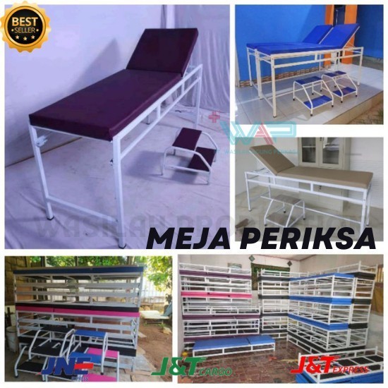 Jual BED PERIKSA PASIEN BESI || MEJA PERIKSA PASIEN || TEMPAT TIDUR ...