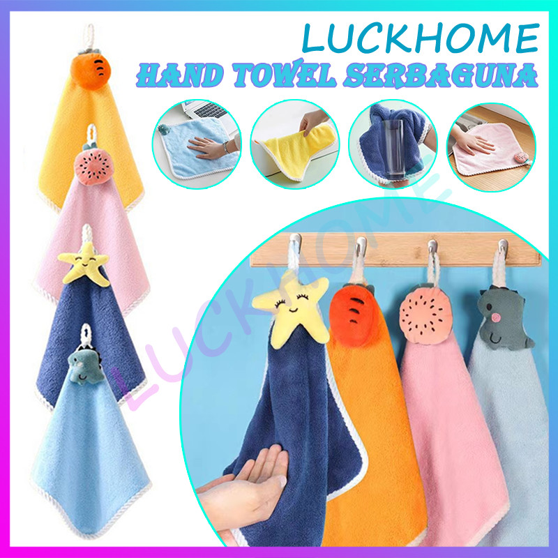 Jual Handuk Tangan Karakter 3D Lap Gantung Towel Lucu Wastafel Dapur ...