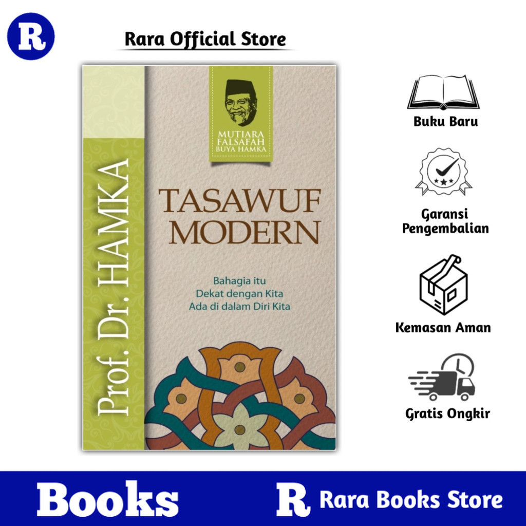Jual Tasawuf Modern - Prof Dr Hamka - Republika Rara Books | Shopee ...