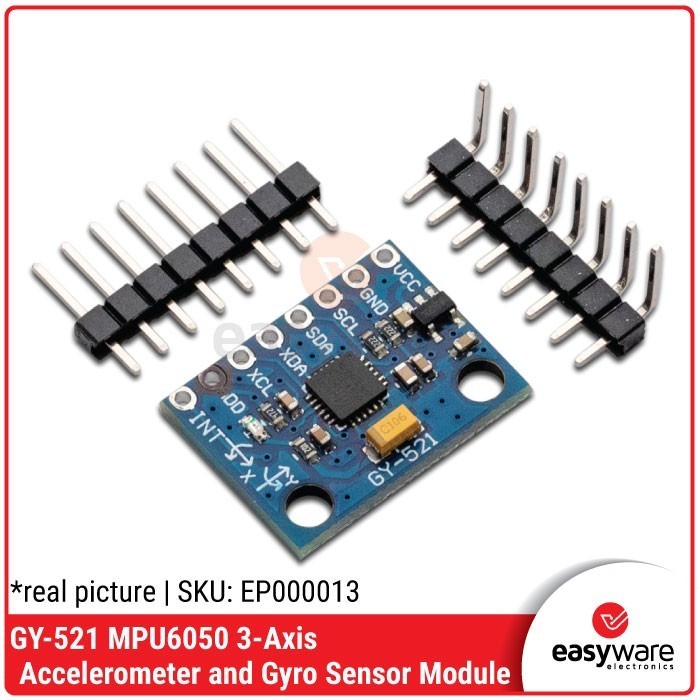 Jual DC99 GY-521 MPU-6050 MPU6050 Axis Gyro With Accelerometer Sensor ...
