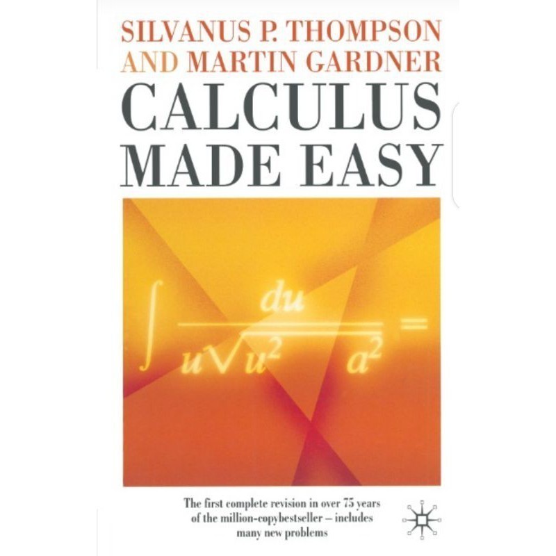 Jual Buku Calculus Made Easy | Shopee Indonesia