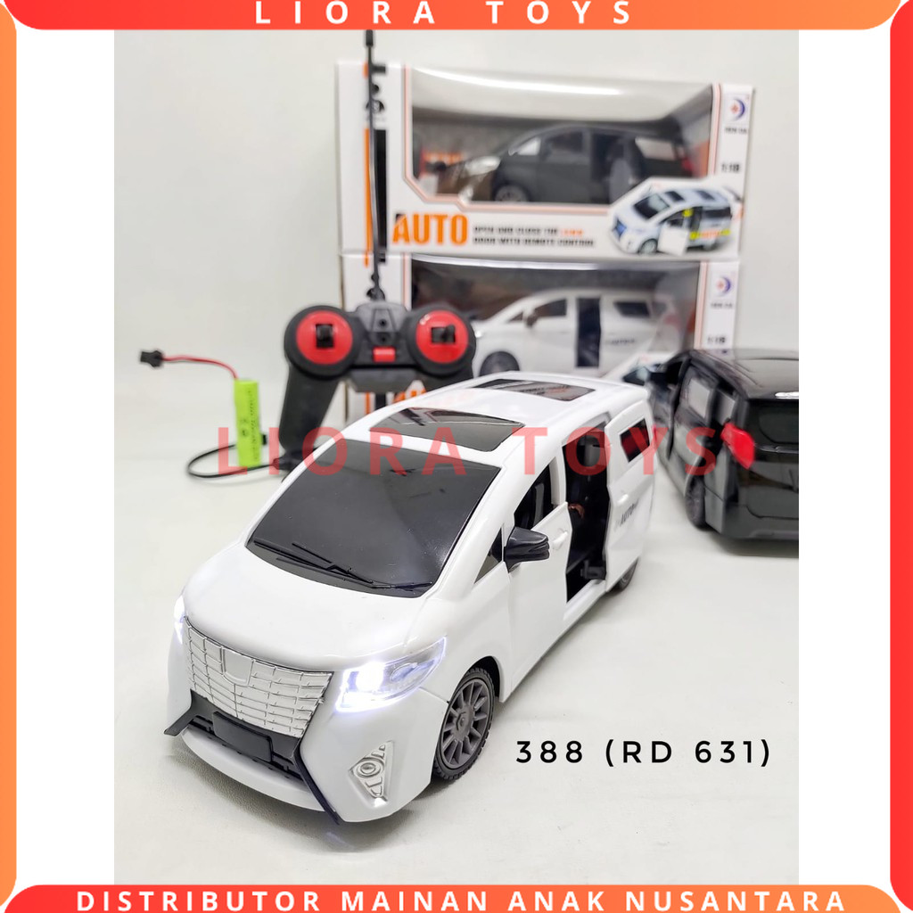 Jual Mainan Anak Mobil Remote Contol Alphard Bisa Buka Pintu Otomatis ...