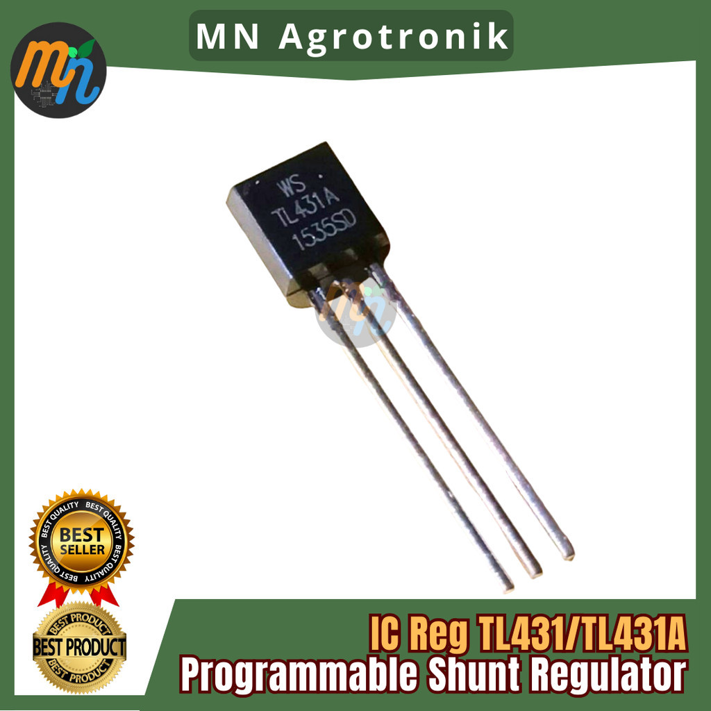 Jual IC Reg TL431 TL 431 TL431A Programmable Shunt Regulator | Shopee Indonesia