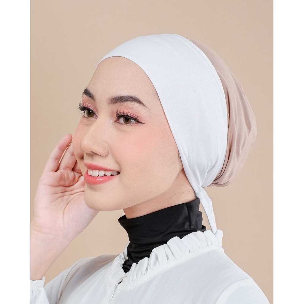 Jual Ciput Bandana Ikat RDA Hijab Inner Kerudung Jilbab Katun | Shopee ...