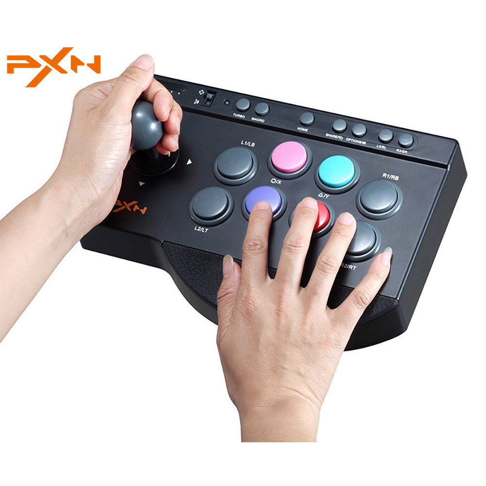 Jual Pxn 0082 Usb Wired Game Joystick Arcade Console Rocker Fighting