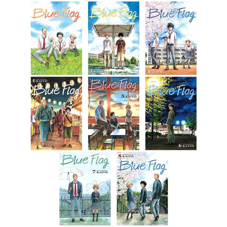 Jual Komik Manga Blue Flag, Vol. 1-8 (English) | Shopee Indonesia
