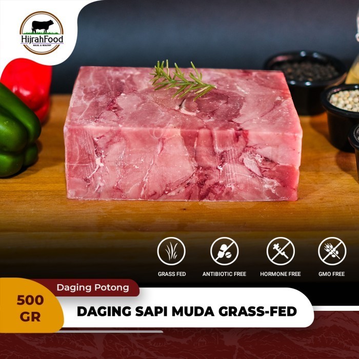 Jual Daging Sapi Muda Potong Grass-Fed Free-Range Veal Beef 1000 gram ...