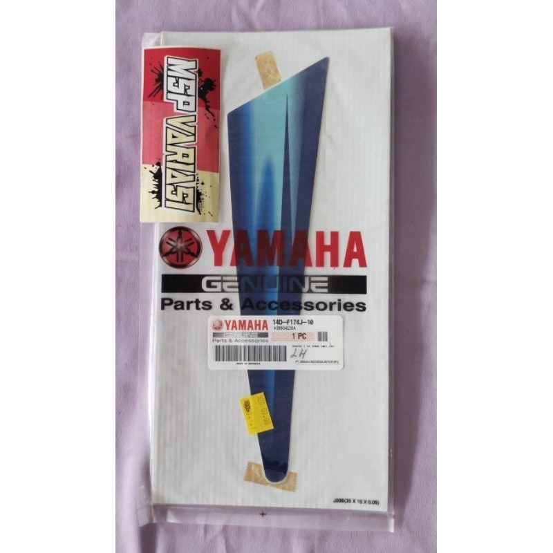 Jual Striping Motor Yamaha Mio soul old 2007 Biru original Ori asli ...